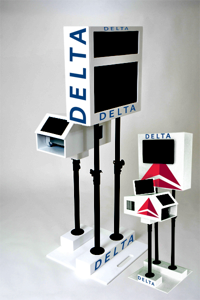 Super Robot Booth White Delta - Robot Booth