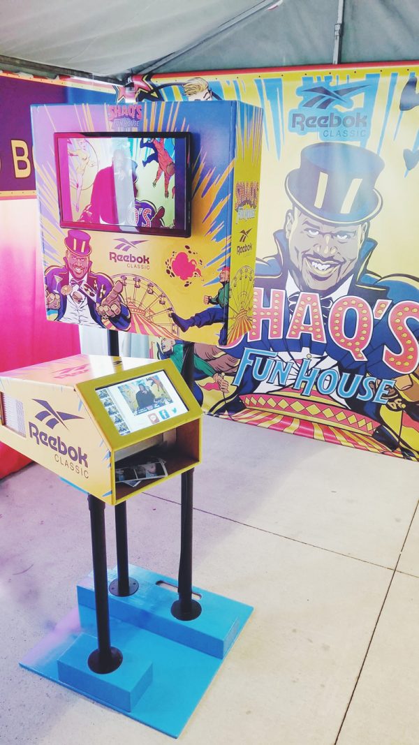 Full Booth Branded Wrap - Robot Booth